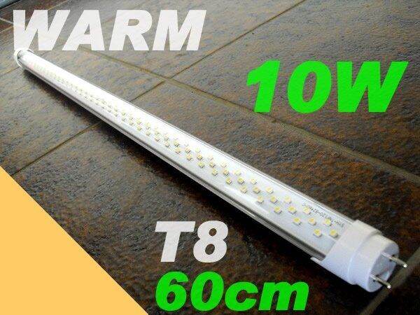 T8 Neon TL 10W LED 60cm WARM WHITE 72x SMD2538 AC.220V -CG- | Lazada Indonesia