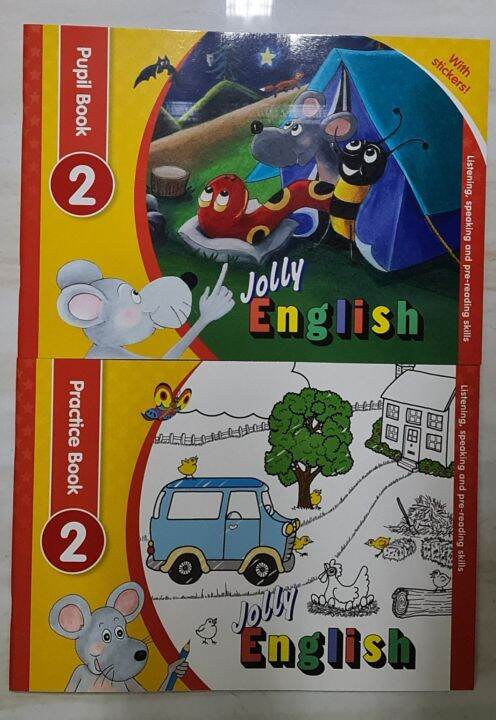 Jolly English 2 (pupil +practice book) Jolly phonics | Lazada.co.th