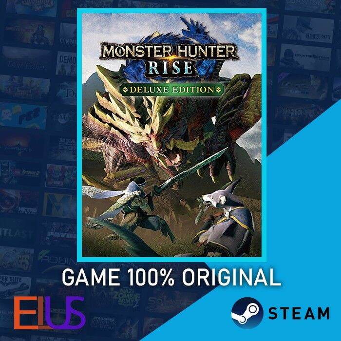 MONSTER HUNTER RISE Deluxe Edition - Original Steam (PC) | Lazada Indonesia