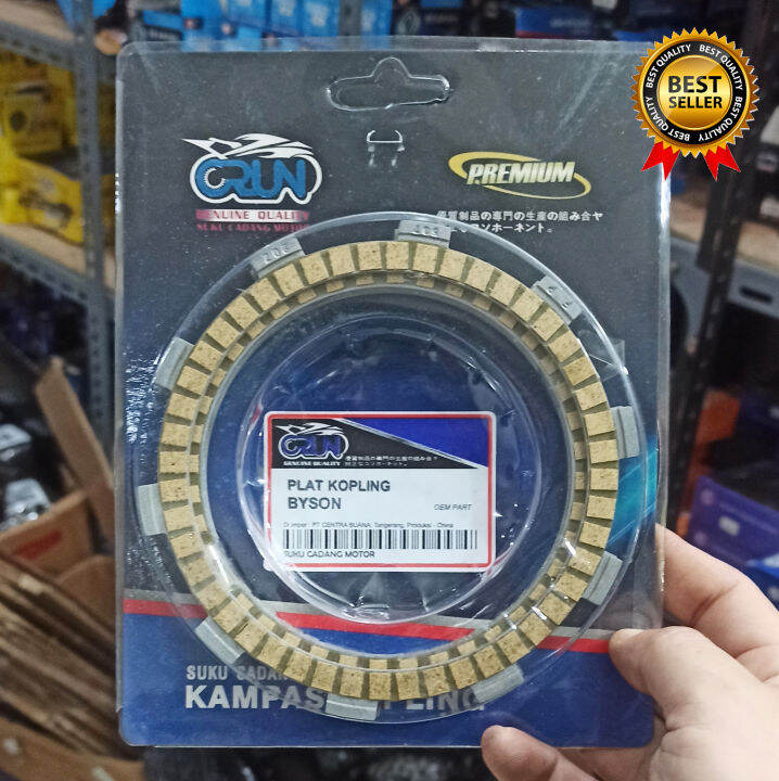 CRUN kampas klos. plat kopling racing yamaha byson kwalitas original isi 4 keping | Lazada Indonesia
