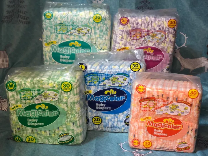 magic color diaper 30's | Lazada PH