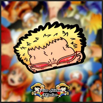 doflamingo peeker (one piece) vinyl sticker glossy finish | Lazada PH