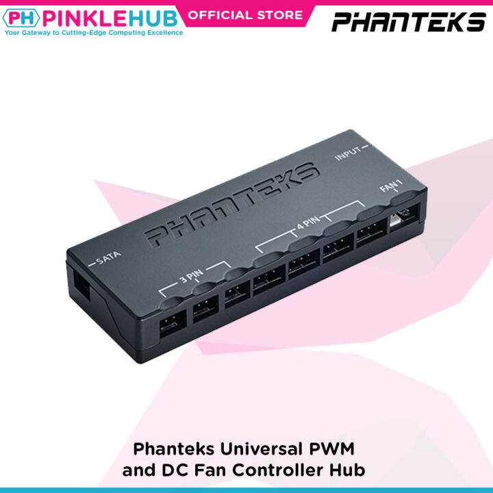 PinkleHub | Phanteks Universal PWM and DC Fan Controller Hub ...