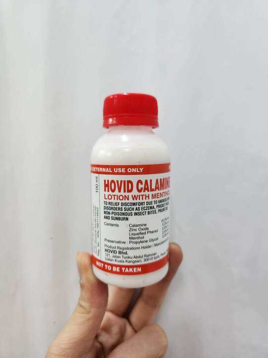 Hovid Calamine Lotion with Menthol 100ml | Lazada