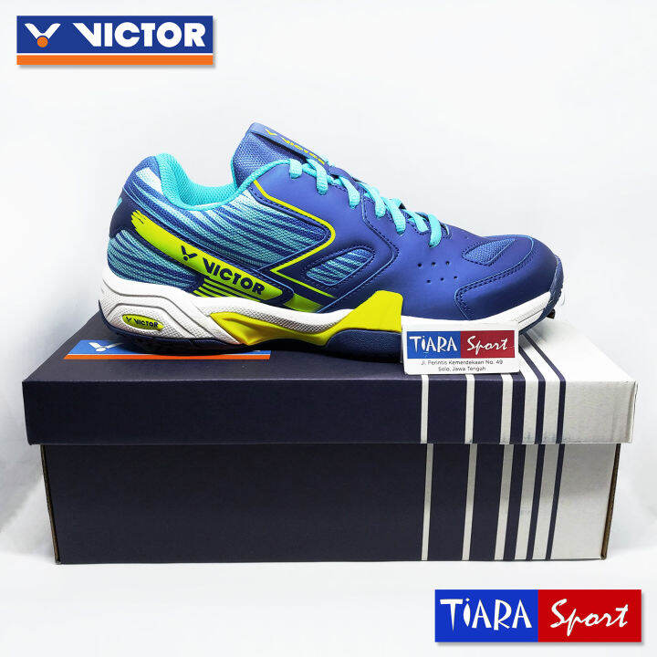 Sepatu VICTOR AS39 B - Biru - Wide U 3.5 Badminton Shoes AS 39 | Lazada ...