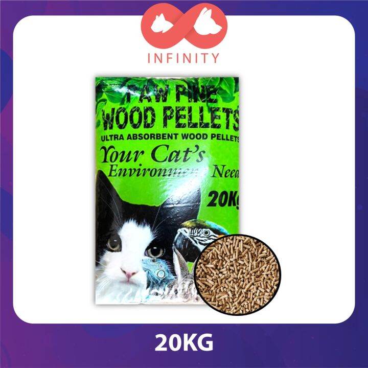 PAW PINE WOOD PELLET 2 in 1 ( Carbon / Charcoal ) 20KG - Pawpine Wood ...