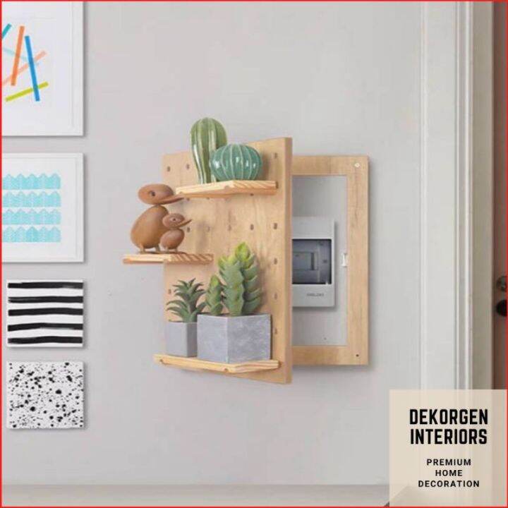 Box Panel Listrik Penutup MCB Listrik Custom 50 x 35 x 4 Kayu Jati ...