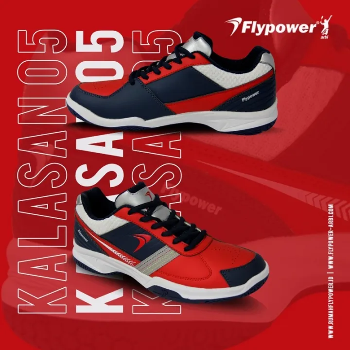Sepatu Badminton Terbaru Flypower Kalasan 05 | Lazada Indonesia