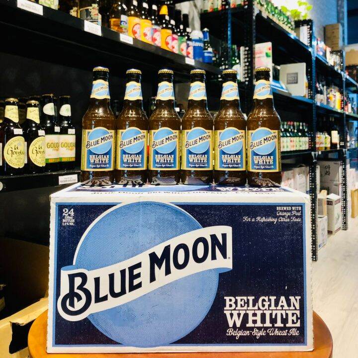 Bia Blue Moon Belgian White Chai 330ml | Lazada.vn