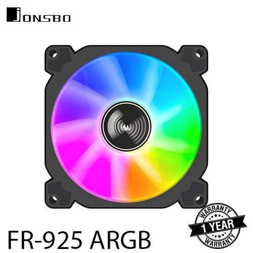 JONSBO FR-925 COLOR ARGB FAN CASE 9CM CASING 3PIN 5V | Lazada Indonesia