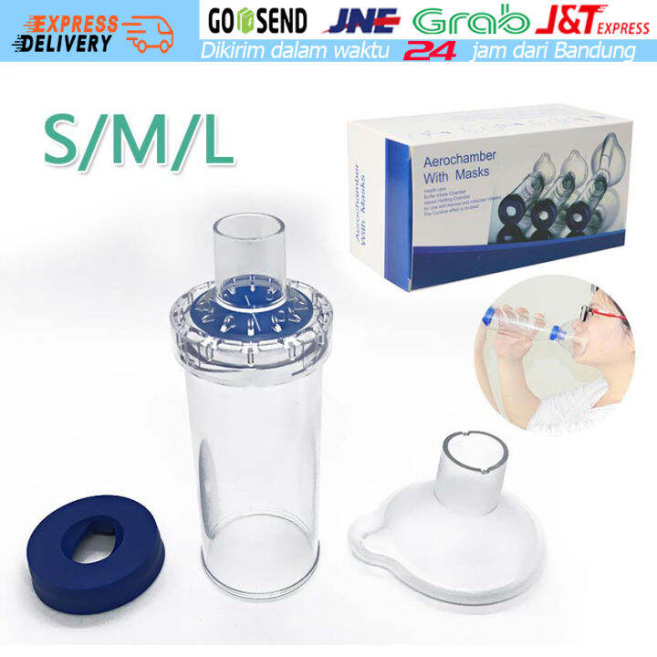 Aerospacer Aerochamber Corong Asma Aero Spacer Chamber Alat Terapi Asma ...