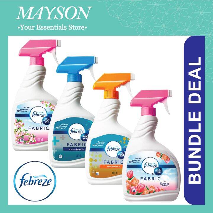 Febreze with Ambi Pur Fabric Refresher Anti Bacterial/ Extra Strength ...