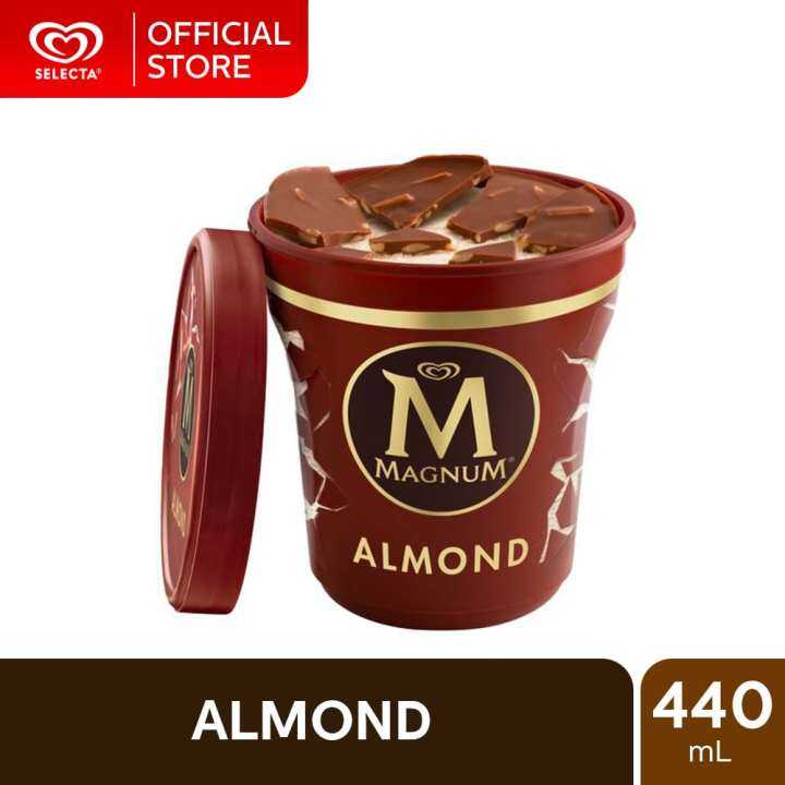 Magnum Pint Almond Ice Cream 440mL | Lazada PH