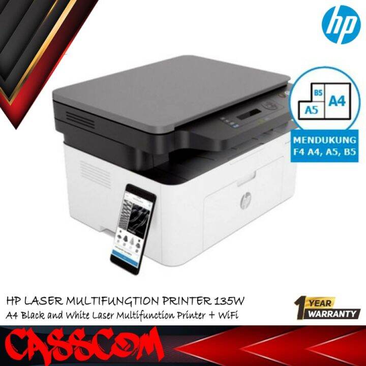 HP Laser MFP 135w (Print, scan, copy, Wireless) Laserjet MFP135W | Lazada Indonesia