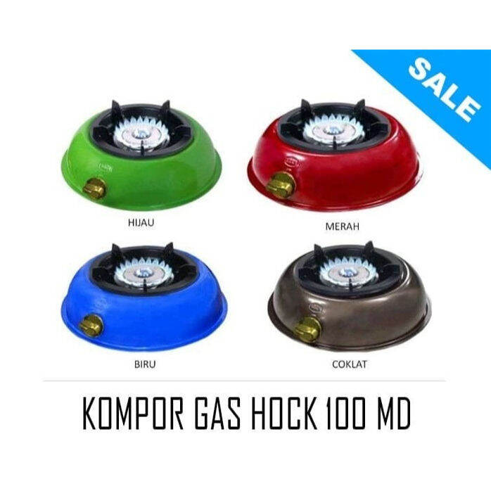 Hock Mutiara Deluxe 100MD 100 MD Kompor Gas 1 Tungku Tahan Beban 100Kg | Lazada Indonesia