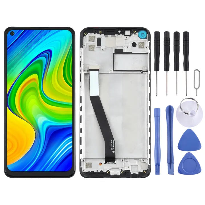 LCD Screen and Digitizer Full Assembly With Frame for Xiaomi Redmi Note ...