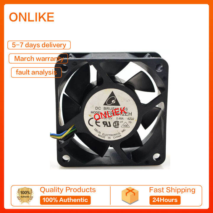 Delta 6025 AFB0612EH 6cm/CM 12V 0.48A ball cooling fan 60 * 60 * 25MM | Lazada PH