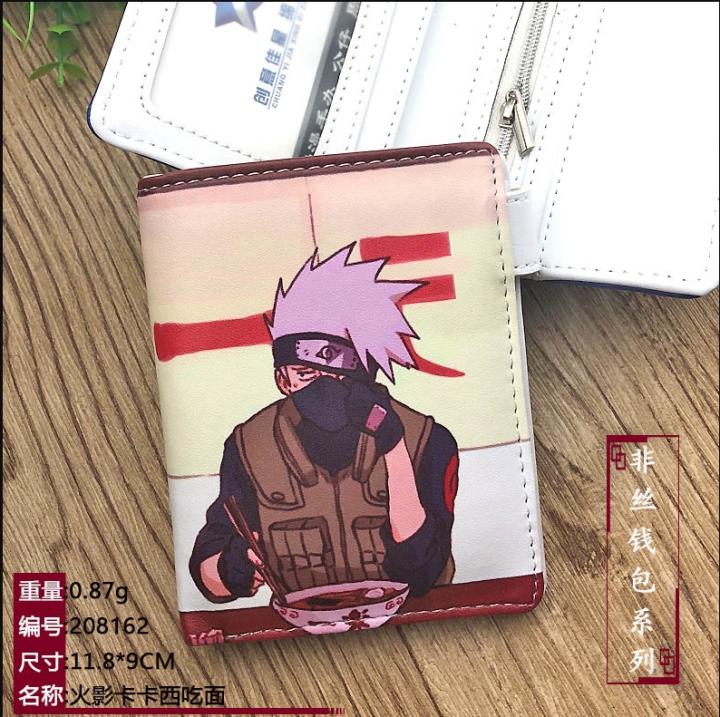 Anime Naruto/Hatake Kakashi Short PU Leather Wallet | Lazada PH
