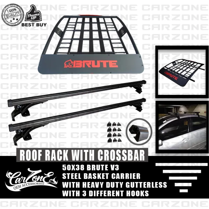 Universal 50x38 BRUTE Steel Roof Rack / Roofrack Top Load / Topload ...