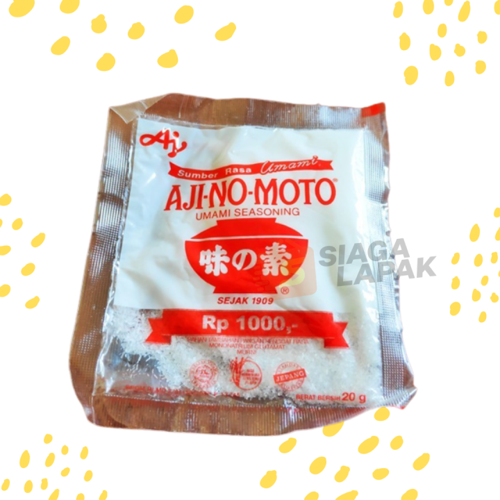 Micin ajinomoto MSG Penyedap Rasa 20gr | Lazada Indonesia