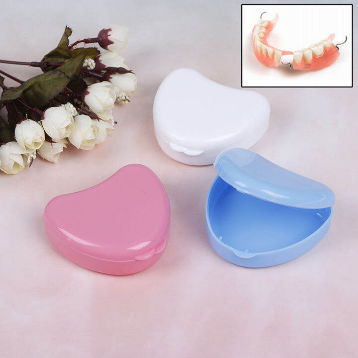 KLKLJYFI Dental orthodontic retainer box case for denture teeth mouth ...