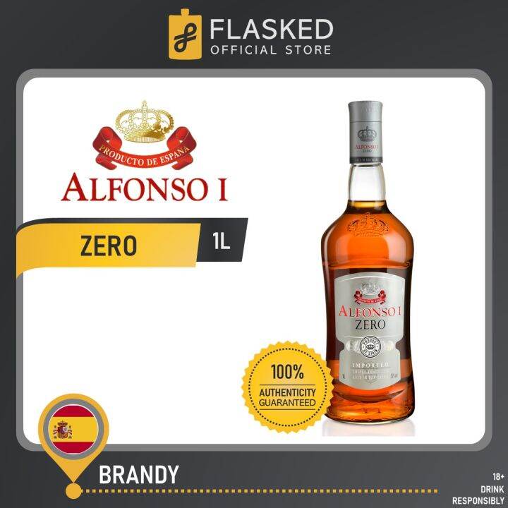 Alfonso I Zero Brandy 1L | Lazada PH