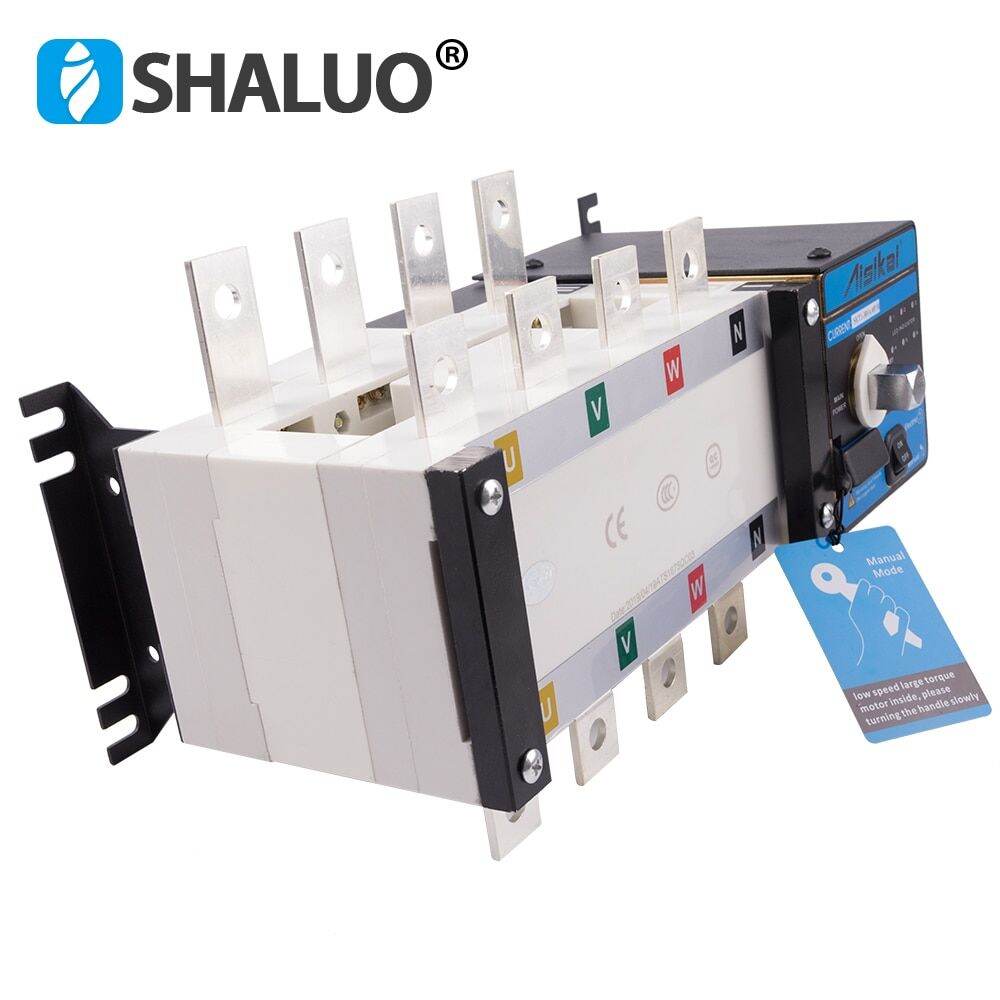 100A 160A 4P Dual Power ATS diesel generator Automatic Transfer Switch ...