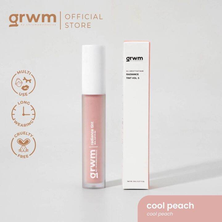 GRWM Cosmetics Radiance Tint in Cool Peach Corrector 8 ml | Lazada PH