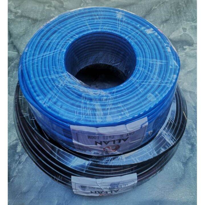 UTP CAT6 100M Lan cable indoor outdoor with or without RJ45 | Lazada PH