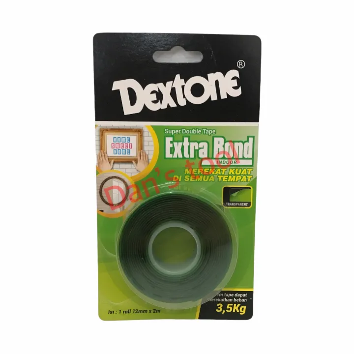 Double Tape Indoor Transparan - Perekat 2 Sisi - Double Tip Bening ...