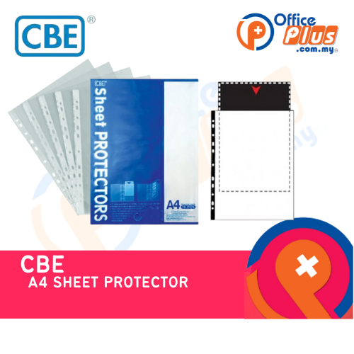 CBE A4 SHEET PROTECTOR - 10 SHEETS | Lazada