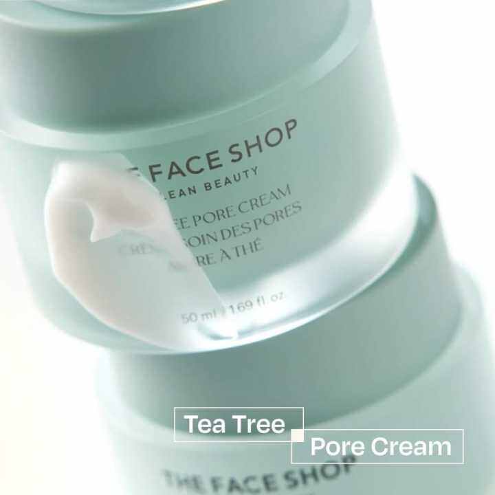 KEM DƯỠNG TRÀM TRÀ GIẢM MỤN, SE KHÍT LỖ CHÂN LÔNG TEA TREE PORE CREAM ...
