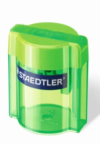 STAEDTLER Super Jumbo Double Sharpener / 2 Holes Tub Sharpener Assorted ...