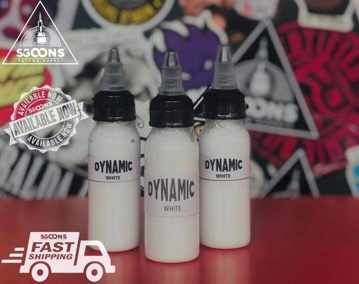 Dynamic White Tattoo Ink 1oz | SGOONS TATTOO SUPPLY | Lazada PH