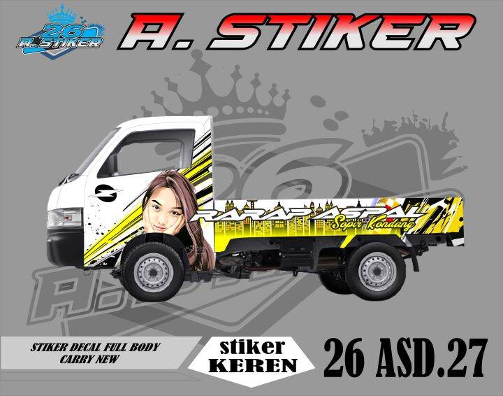 stiker mobil carry new full body stiker variasi mobil full body tiker ...