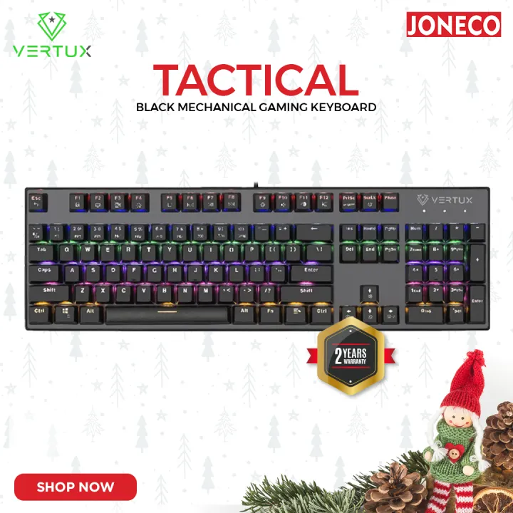 VERTUX TACTICAL ADVANCE PERFORMANCE MECHANICAL GAMING KEYBOARD | Lazada PH