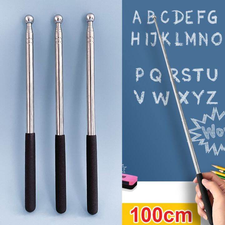 School Set Office Equipment 39Inch Telescopic Teachers Pointer Teaching ...