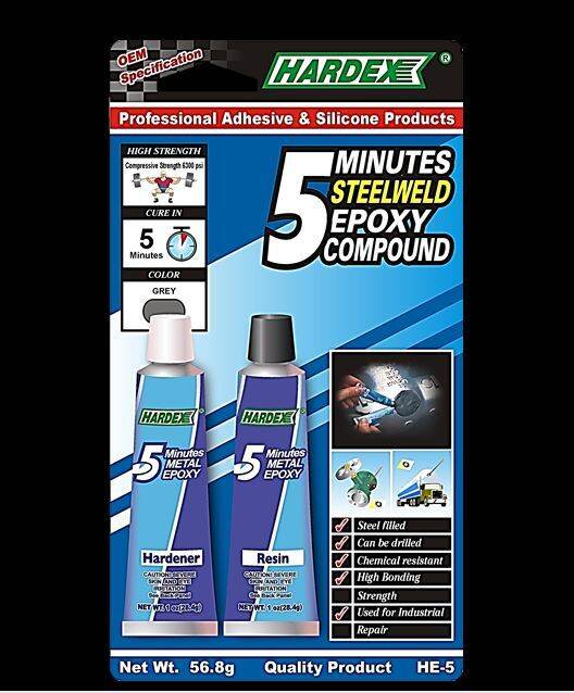 Hardex 5min Steelweld Epoxy Compound HE 5 | Lazada