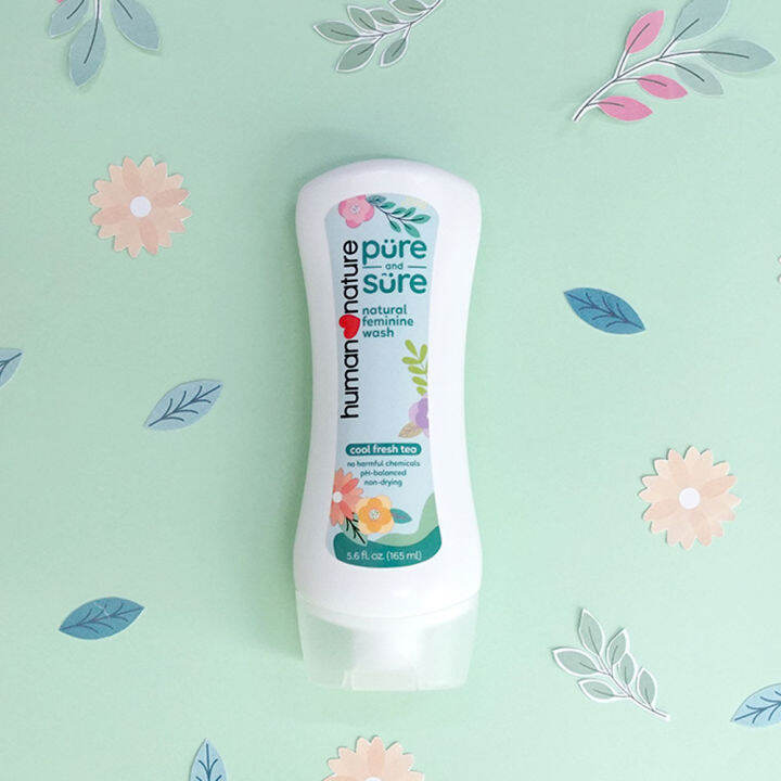 Pure Sure Feminine wash 165ml/ Feminine wash human nature | Lazada PH