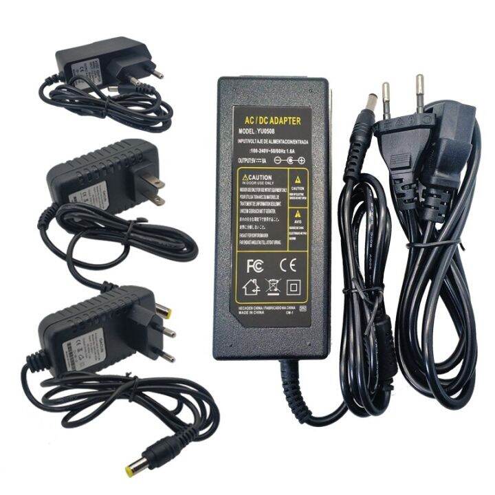 ZABOGA AC DC 5V 6V 9V 12V 13V 15V 24V Power Supply 5 12 24 V Volt 1A 2A ...