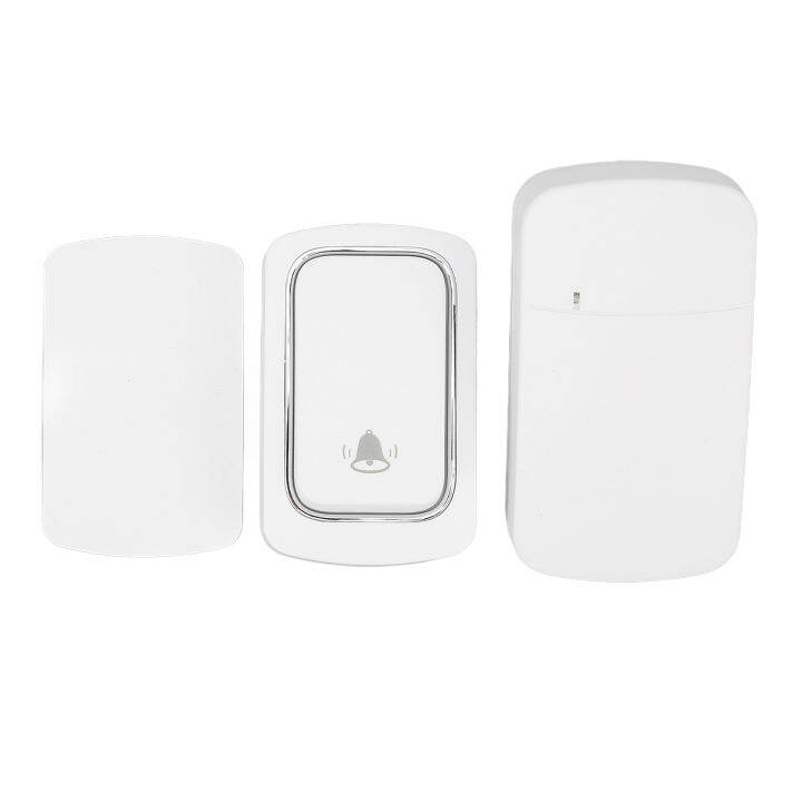 Wireless Doorbell 1 to 1 Door Bell IP68 Waterproof Battery Free AC 100V ...