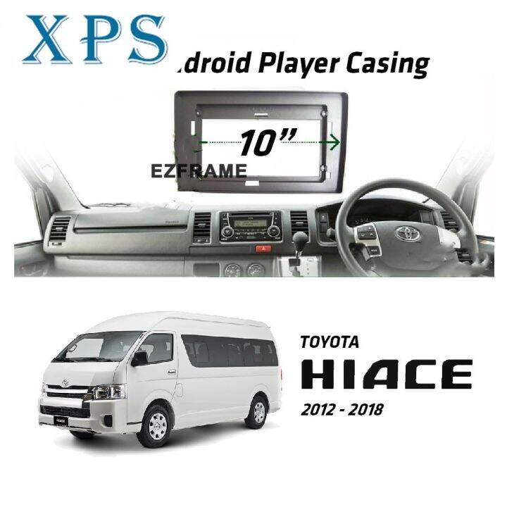 xps For TOYOTA Hiace 2012-2018 10.1 inch Android Navigation MP5 Player ...
