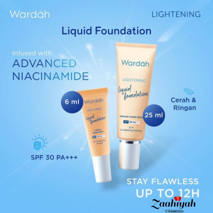 WARDAH Lightening Liquid Foundation | Lazada Indonesia