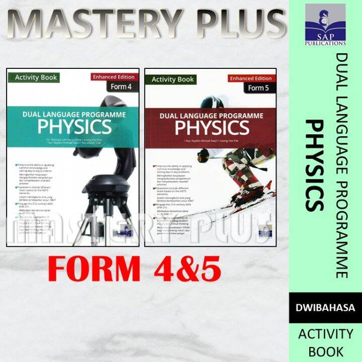 DUAL LANGUAGE PROGRAMME PHYSICS ENCHANCED EDITION ACTIVITY BOOK FORM 4 ...