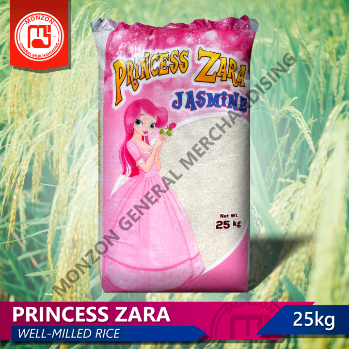 Princess Zara Well-Milled Rice 25kg | Lazada PH