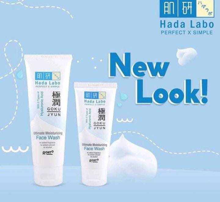 Hada Labo Goku Jyun Face Wash 100g/50g | Lazada Indonesia