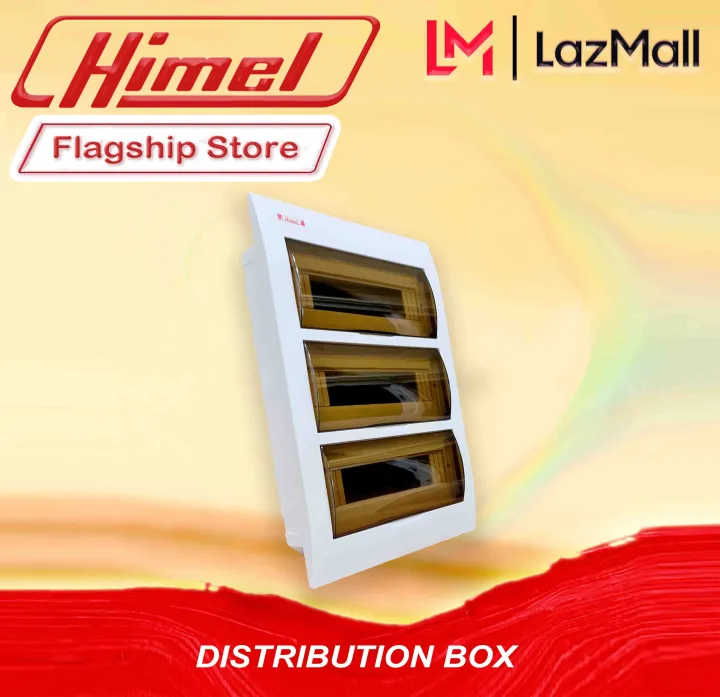 HIMEL DISTRIBUTION BOX 36 WAYS PLASTIC BASE | Lazada PH