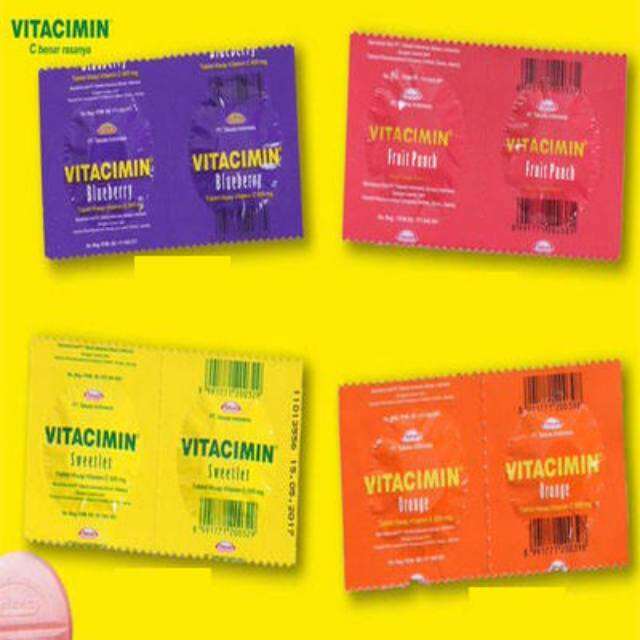 Vitacimin Vitamin C 500mg 1 strip(2tablet) | Lazada Indonesia