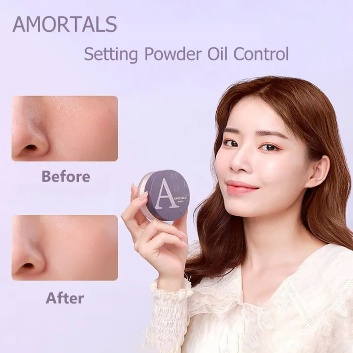 Silk Honey Setting Powder AMORTALS 定妆粉 Oil Control Loose Powder Setting Foundation Powder 控油散粉 ...