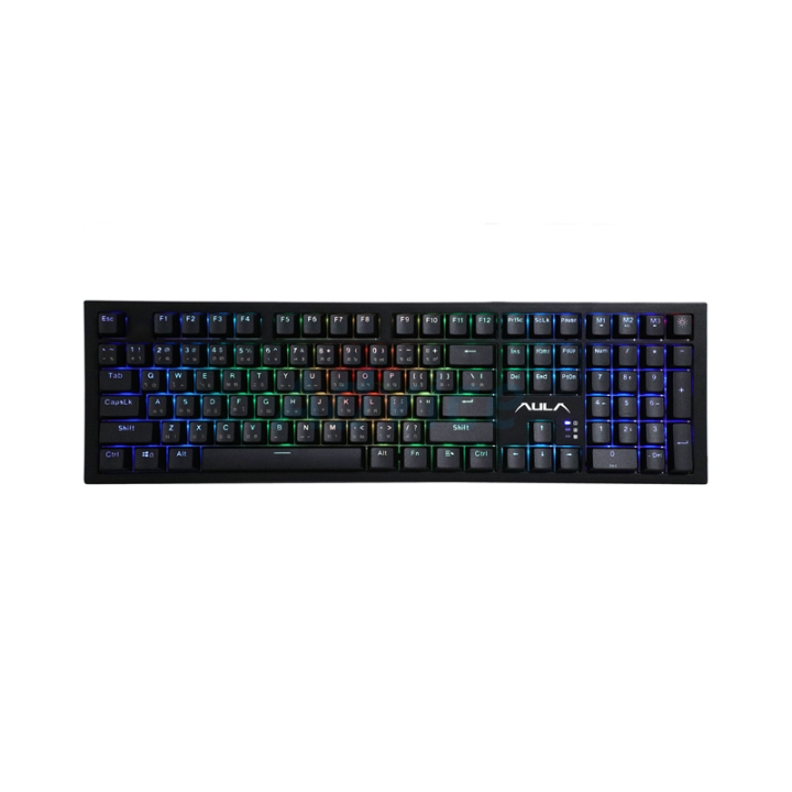 KEYBOARD AULA F3033 - BROWN-SWITCH-HOT SWAPPABLE | Lazada.co.th